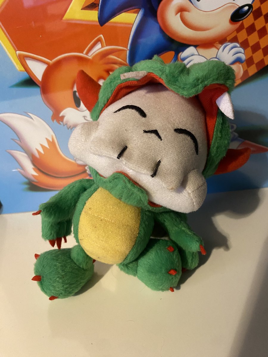 This is Dragon — a character from the Halfbrick game Raskulls!