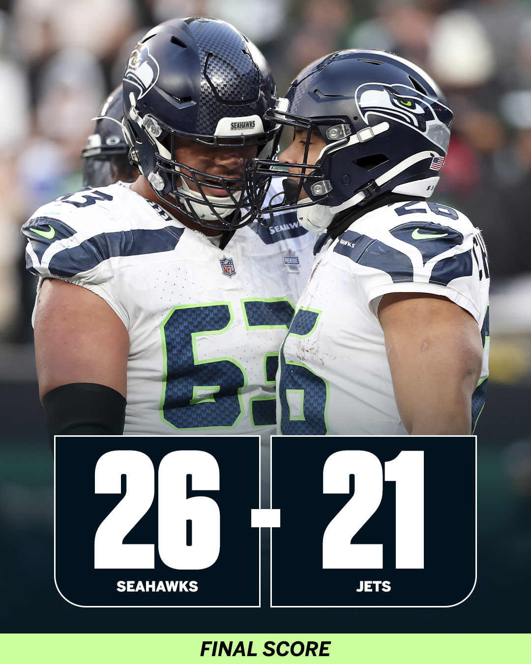 Seahawks Score Seahawks 26 21 Jets: Seattle Come Back To Secure Win,