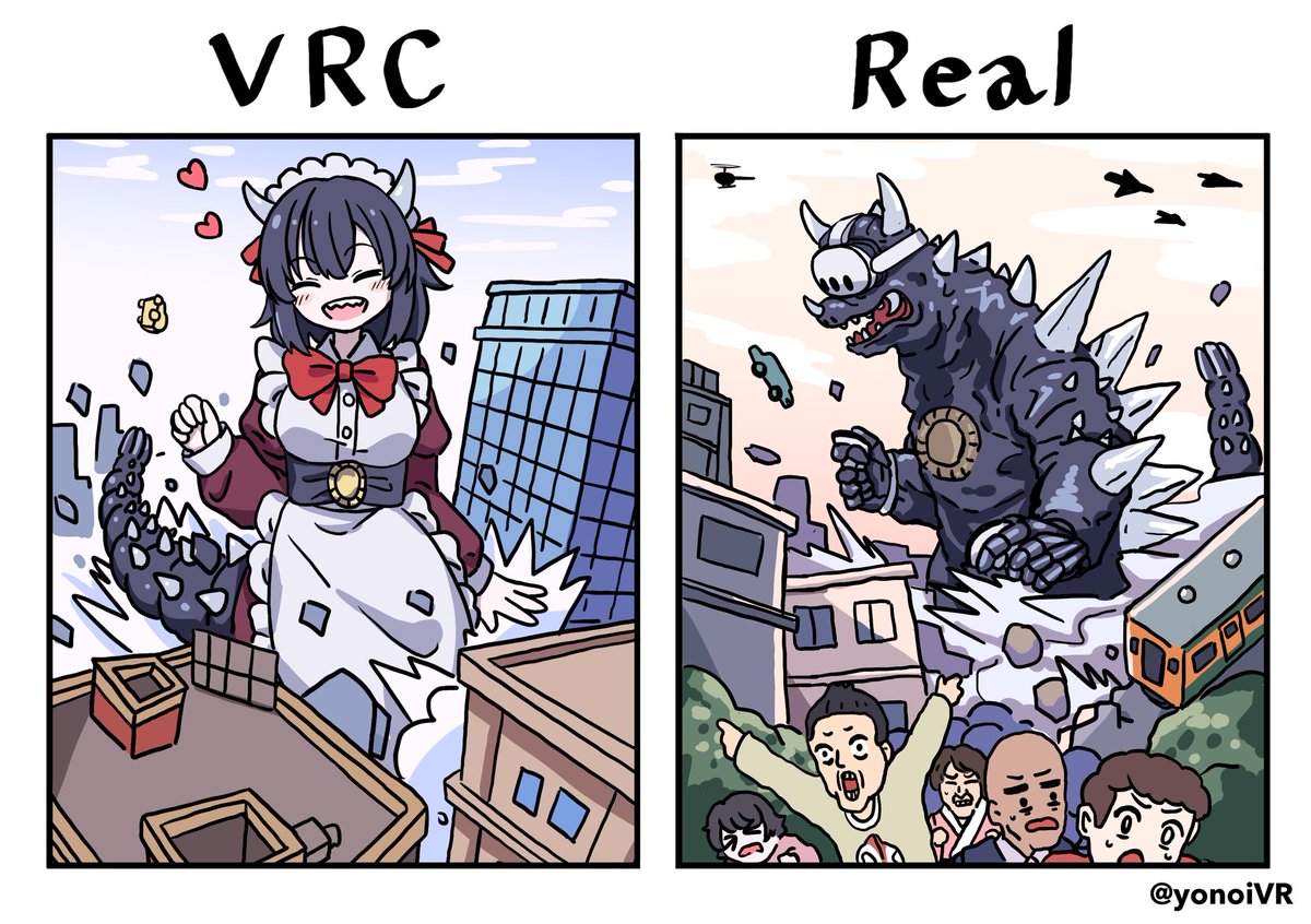「VRC 」ヨノイVRの漫画