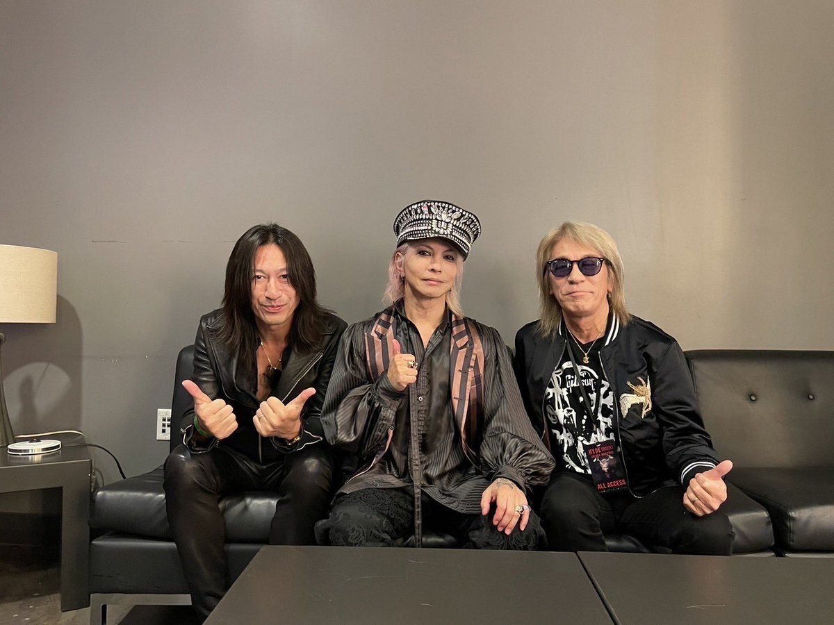 HYDE、B’z・松本孝弘&GLAY・TAKUROとの豪華3ショットを公開 - 2NN 2ちゃんねるニュース速報＋ナビ