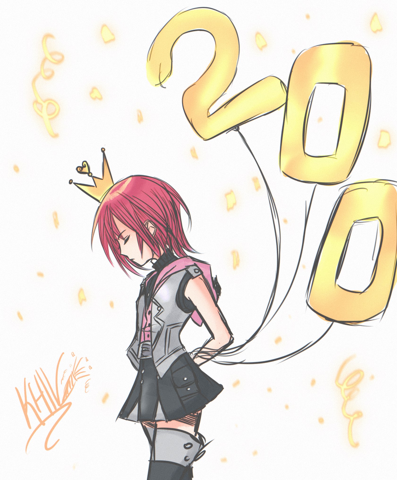 Kingdom Hearts Kairi Drawing Kairi Kingdom Hearts, An Art Acrylic By