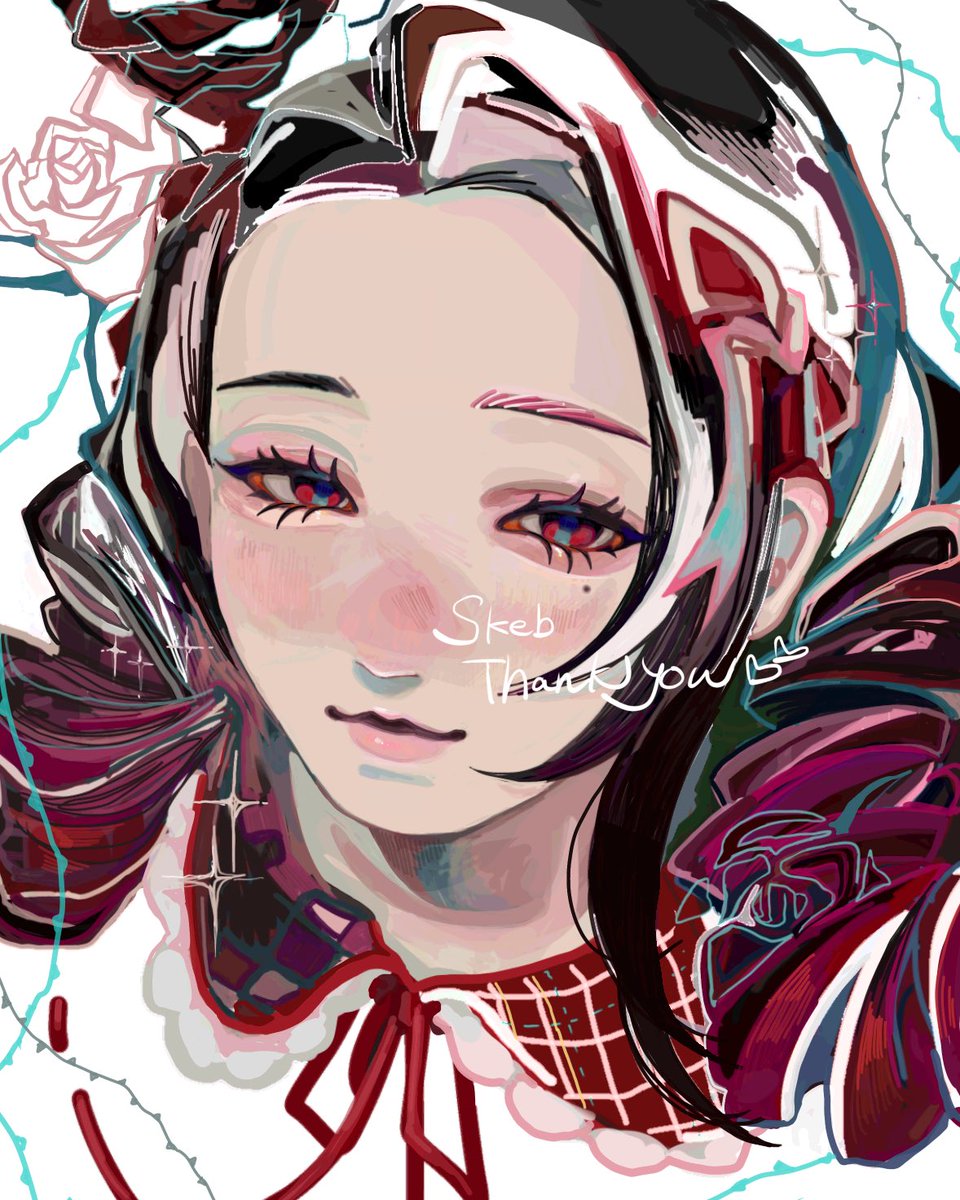 「skeb thank you 」|春雨のイラスト