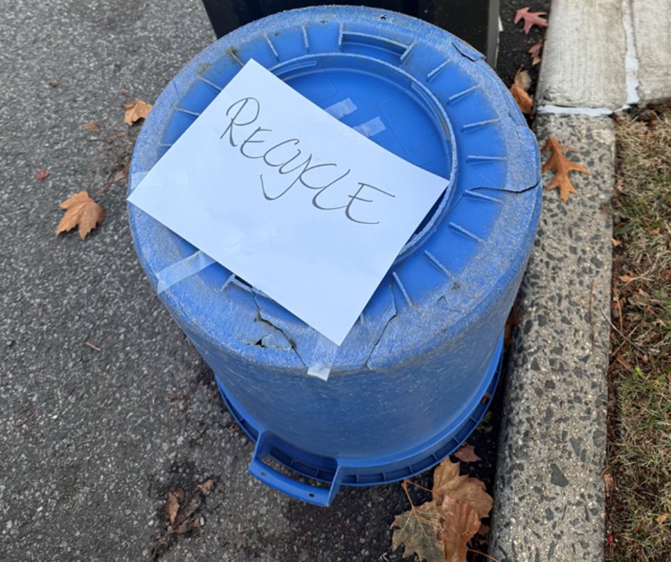 Upside Down Trash It's Trash Can Not Trash Can't, Possum, Upside Down"