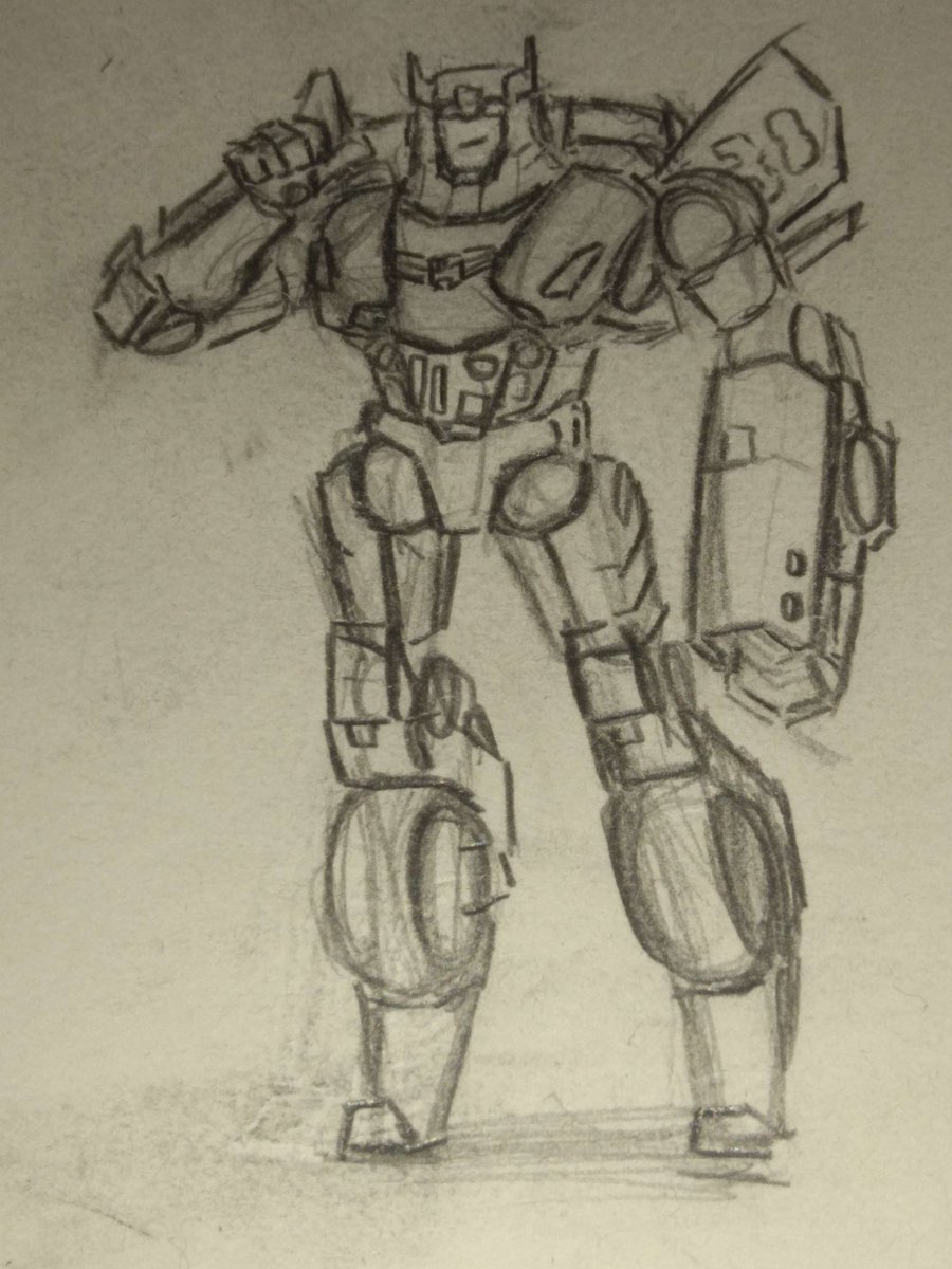 Transformers Prime Smoke Screen Sketch