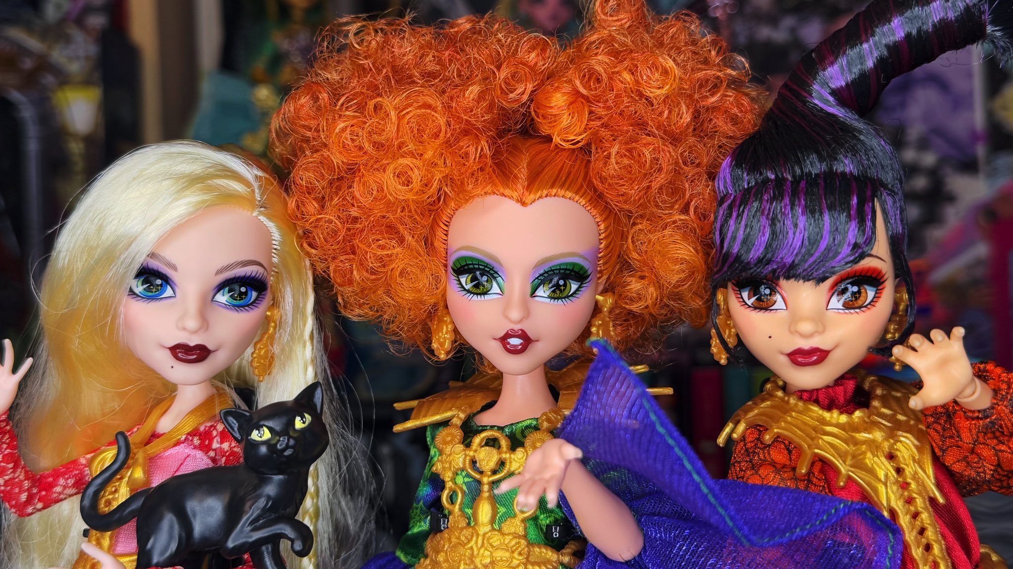 Hocus Pocus Doll DISNEY Halloween Hocus Pocus Sanderson Sisters Plush