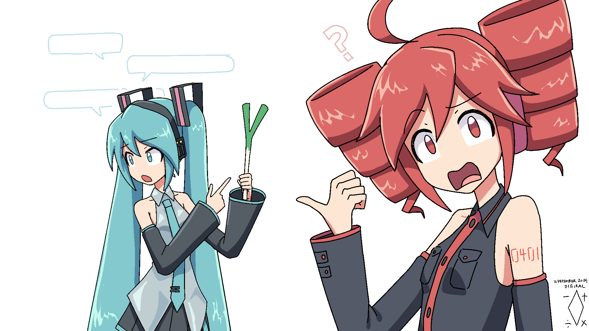 Miku And Teto Wallpaper Teto Ideas In 2025 | Vocaloid, Hatsune Miku,