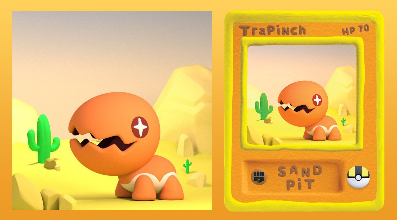 Pokemon Trapinch Pokemon Trapinch Plush (Preorder) | Good Games