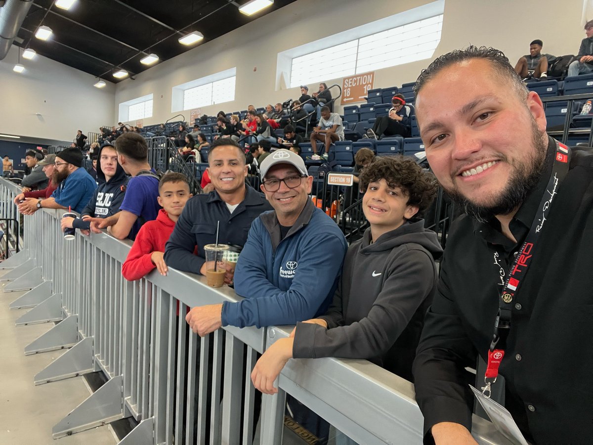 Yesterday, the Freeway Toyota team sponsored the Fresno City Rams vs ...