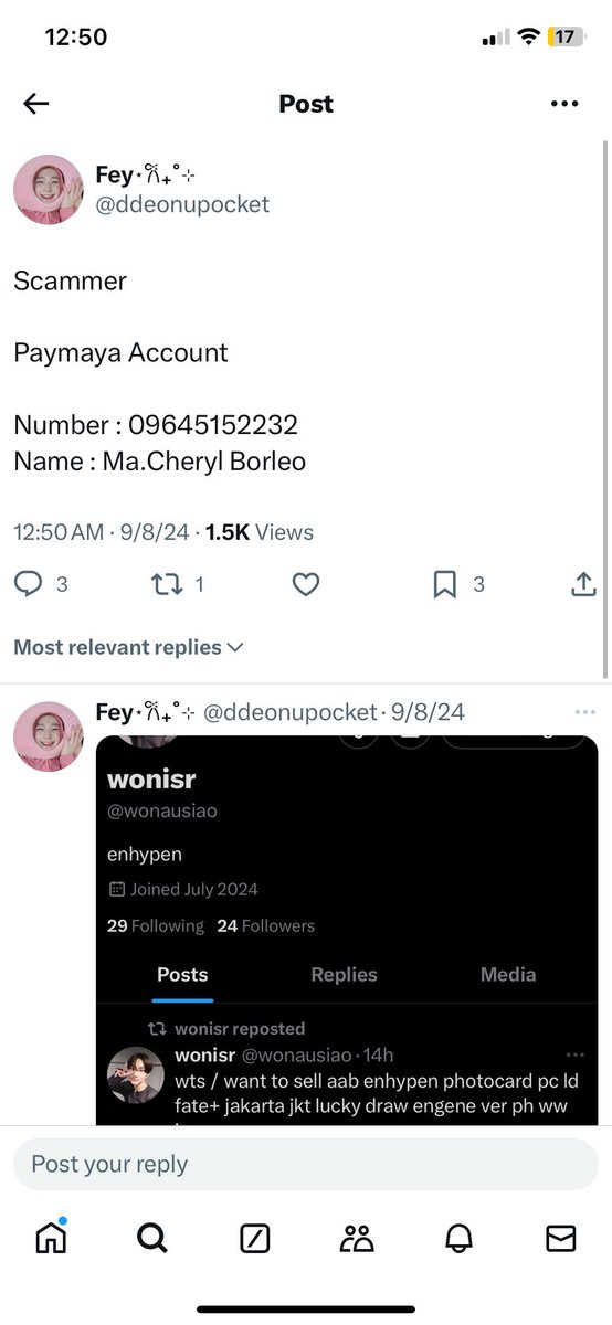 ‼️SCAMMER ALERT‼️ DO NOT TRANSACT‼️ HELP RT‼️ shwoyoieu 09645152232 She ...