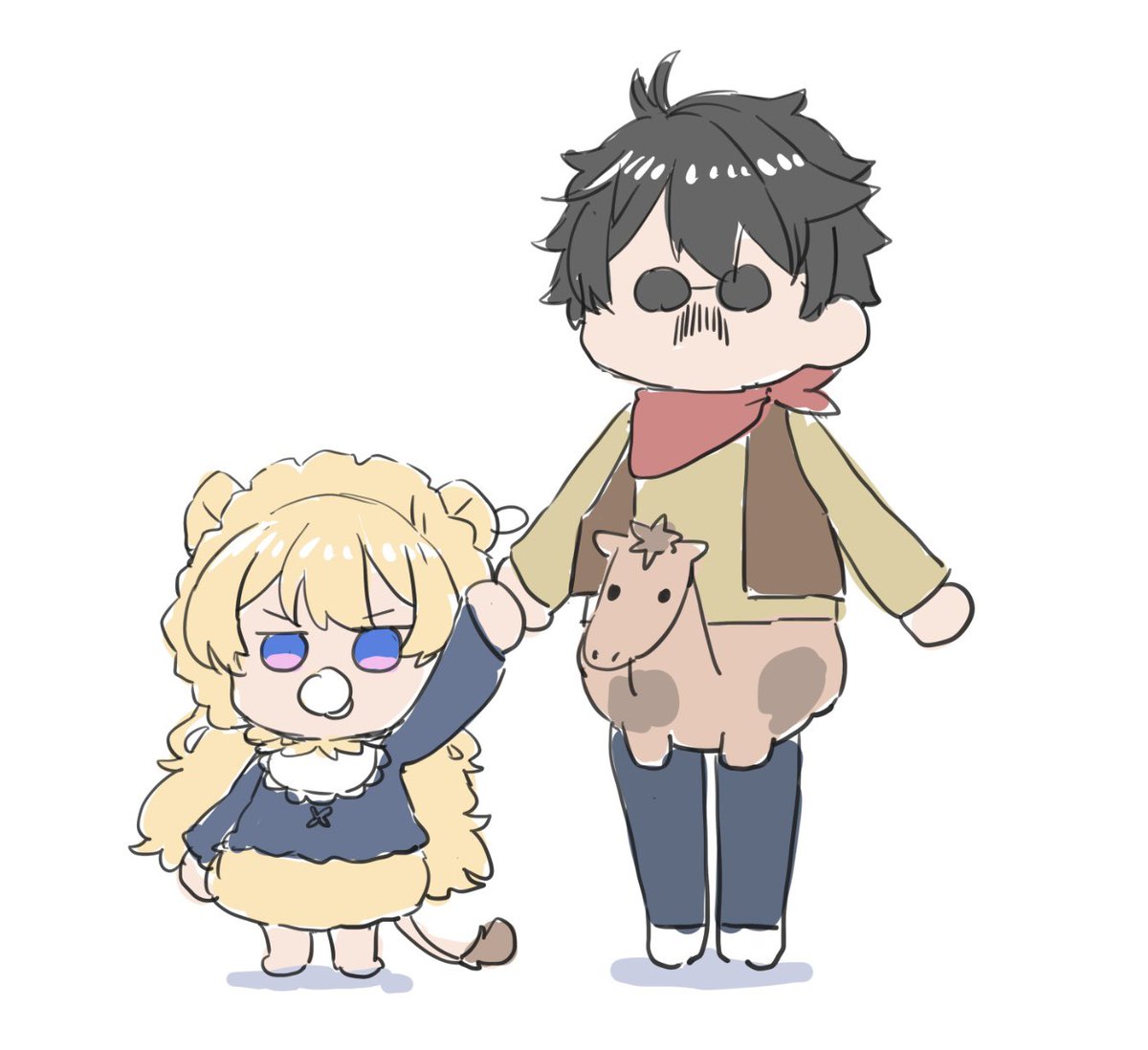 「つい…( ˘ω˘)φ 」紺堂@C106日曜西た-07aの漫画