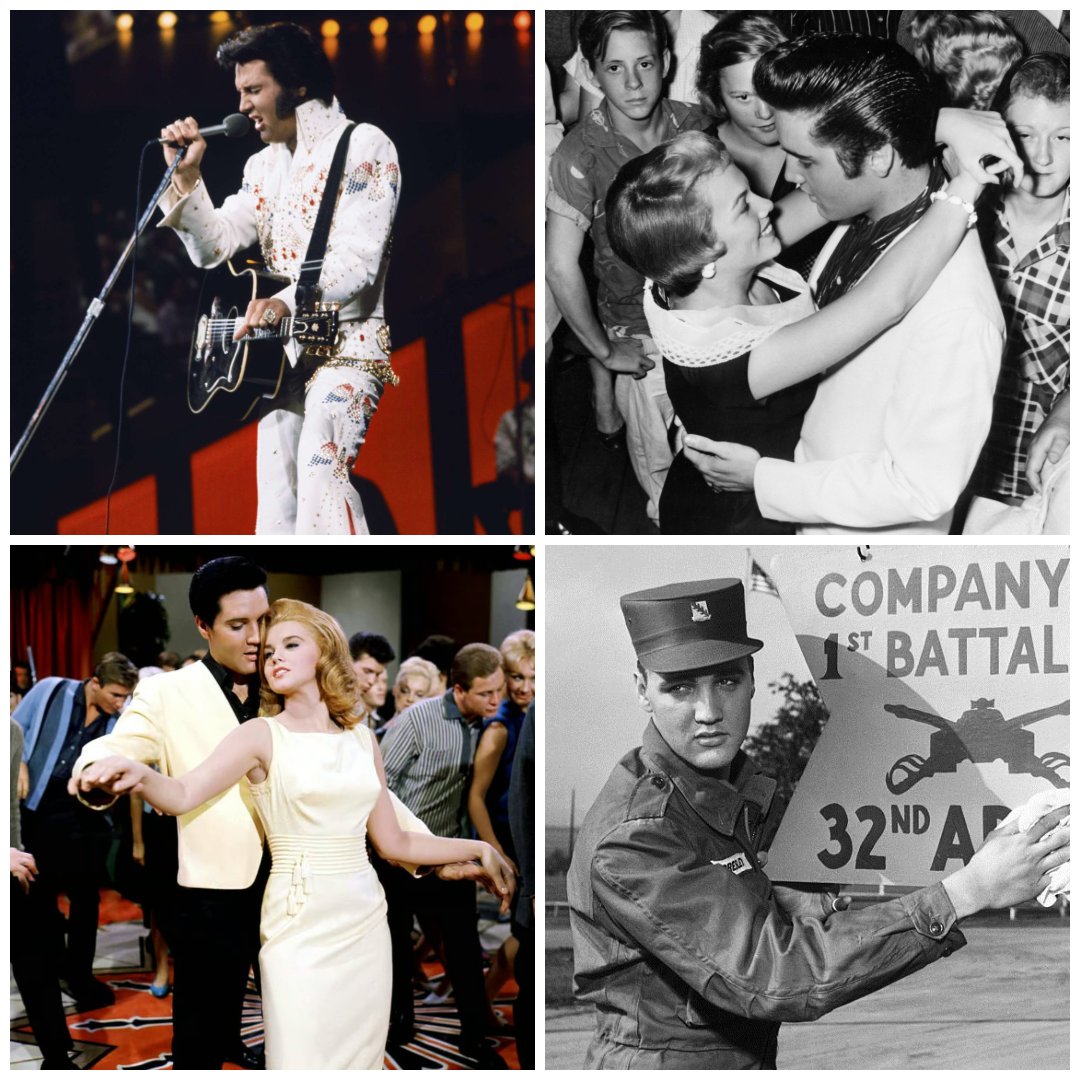 Elvis Presley, the 'King of Rock 'n' Roll' altered the course of music ...