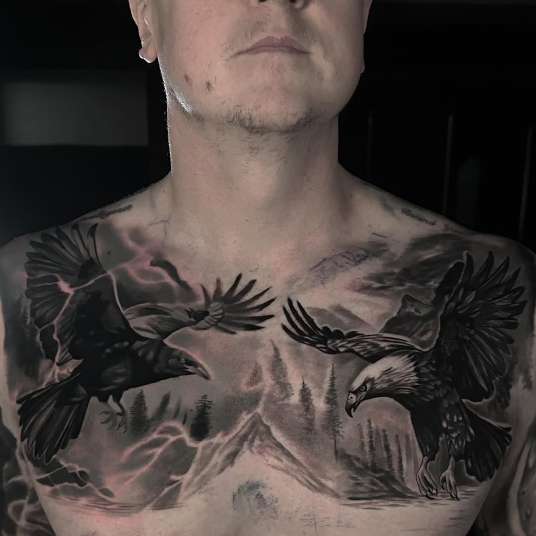Paul Vaughn Tattoos NRL 2019: Paul Vaughan, Dragons Vs Cowboys Round