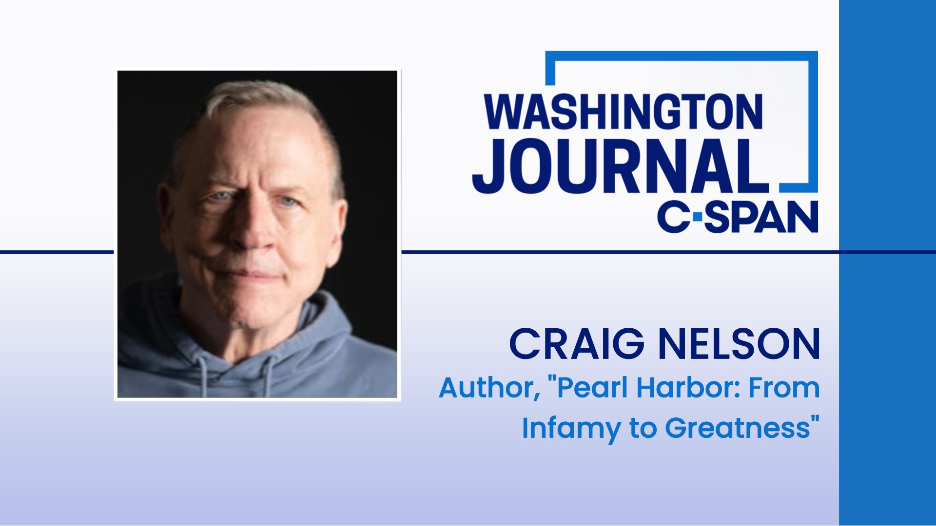 Pearl Harbor Craig Nelson Craig Nelson. Pearl Harbor 2016