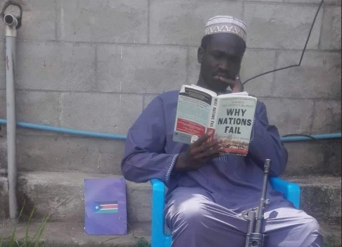 LMAO, the leader of HTS has swallowed 'Why Nations Fail' and is talking ...