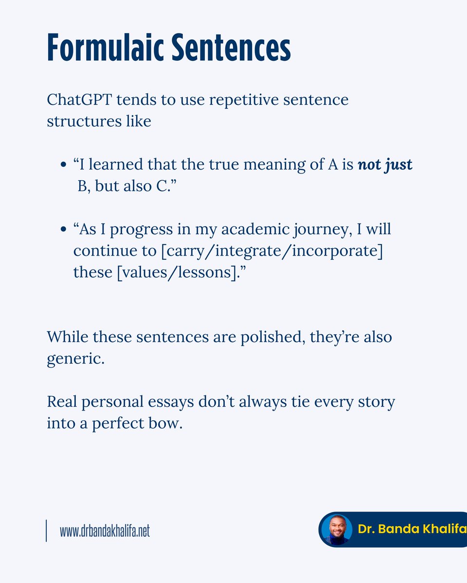 An admission officer shared 7 signs of AI/ChatGPT written Essays ...