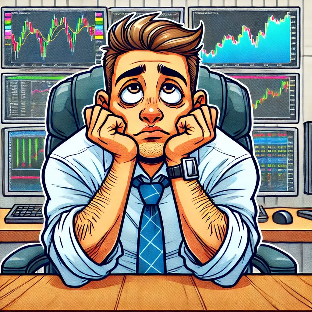 A trader's job is 99% waiting, 1% clicking 🧵 Doing nothing doesn't mean ...