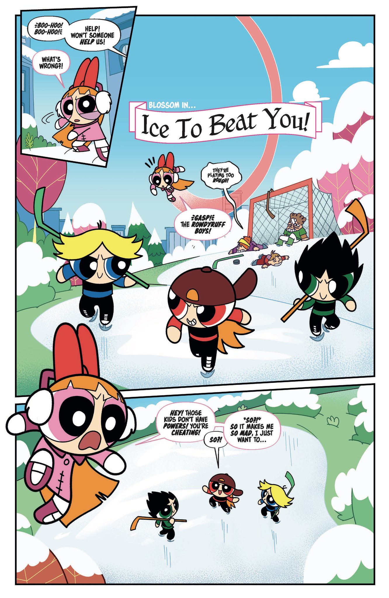 Powerpuff And Rowdyruff Boys