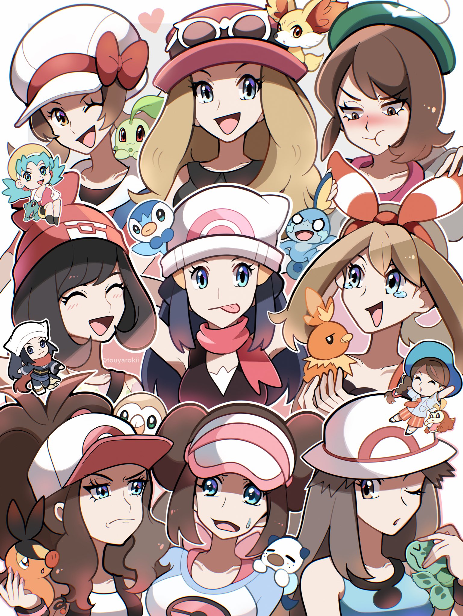 Pokemon Female Main Characters Gender Representation In Pokemon