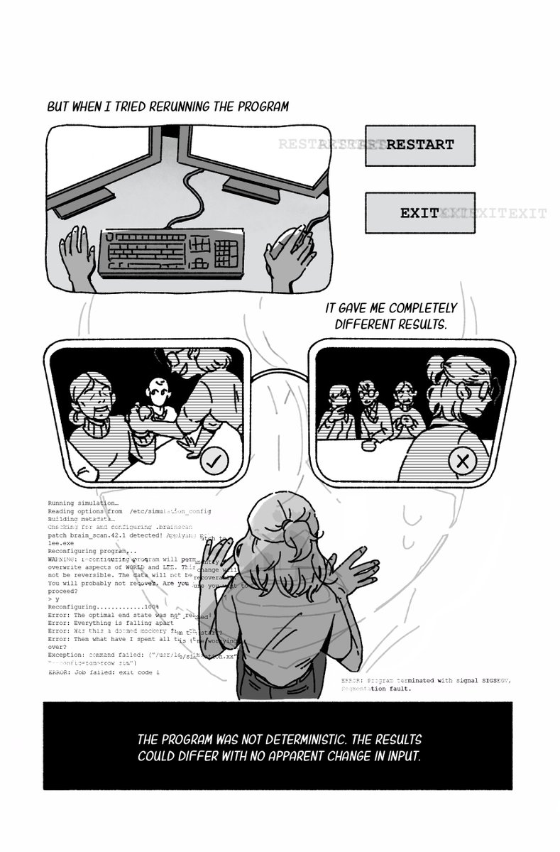 RESTART SIMULATION (Or: Are You Continuing With the Dreadful Research)- A researcher looking for ...