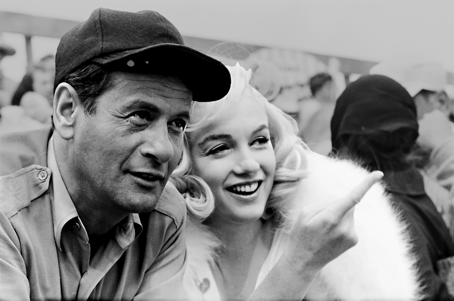 Eli Wallach The Misfits Eli Wallach And Marilyn Monroe On The Set Of