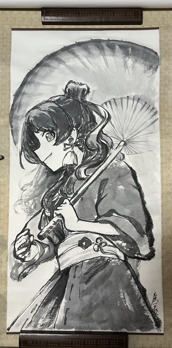 「小糸ちゃんを描き直しています 」1年3組たかはる【初ﾚｽ は-13・GSF02 7組05】の漫画