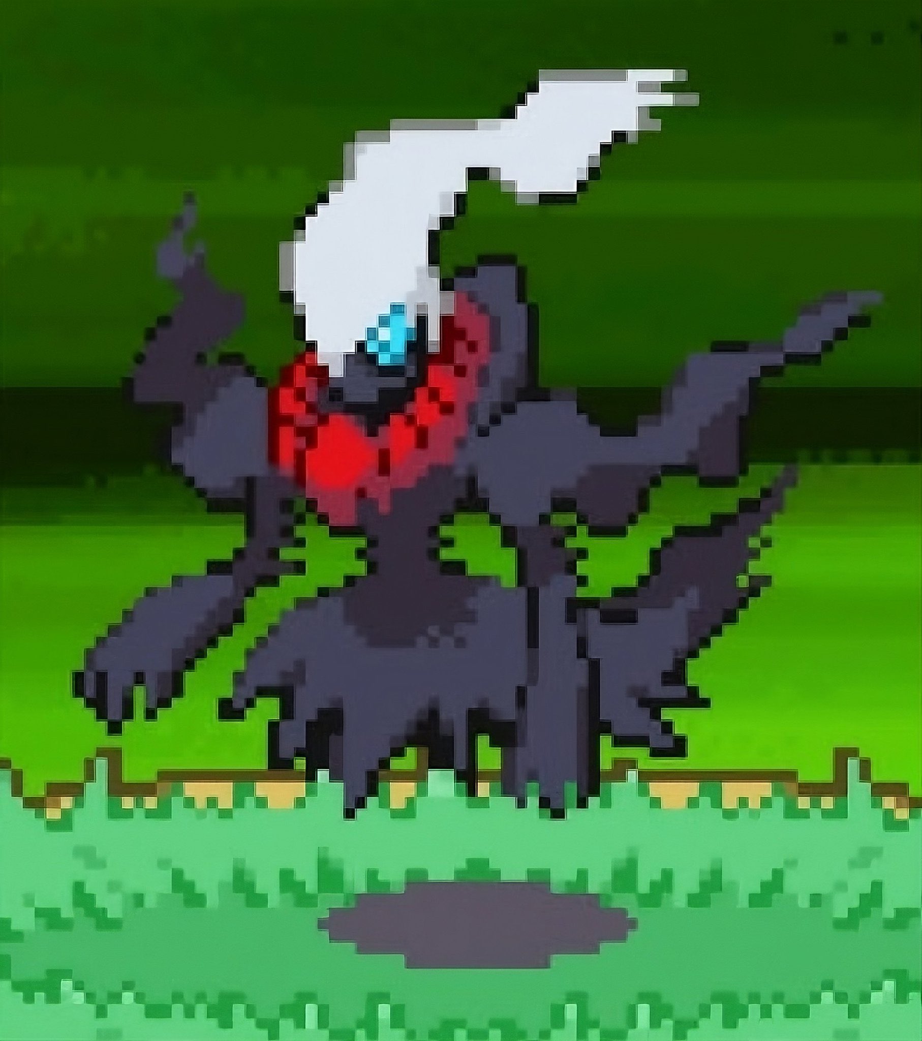 Sprite Darkrai Darkrai Sprite Pillow For Sale By Poyo64 Redbubble