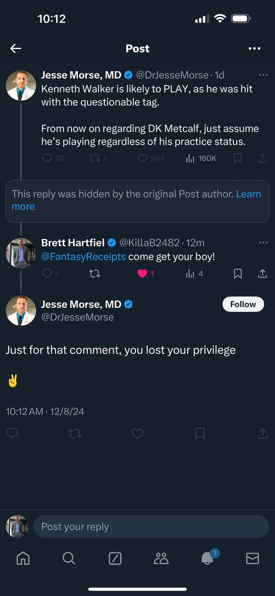 Brett Hartfiel (@KillaB2482) / Posts / X