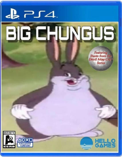 Big Chungus Coin Big Chungus Acrylic Image Plugs | Meme Gauges