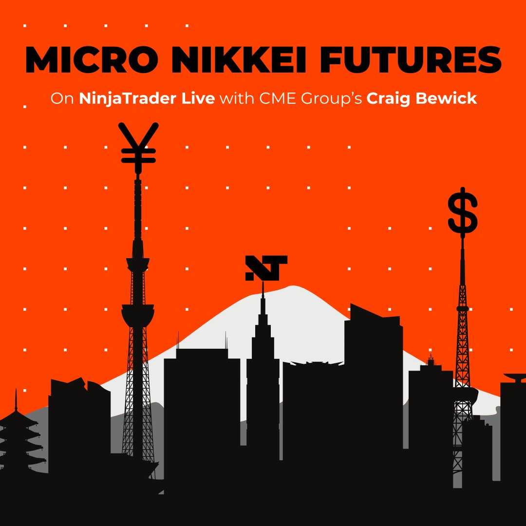 NinjaTrader on X BREAKING cmegroup announced a new stock index future called the Nikkei 225 Stock Average. This exciting new futures product provides you with an efficient way to access the Japanese