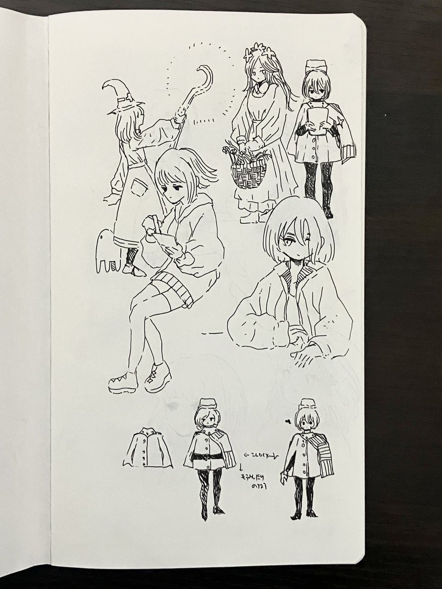 「ボールペンにてラクガキ #イラスト #アナログ 」がいざ〜ん/COMITIA (東2-J28a)の漫画