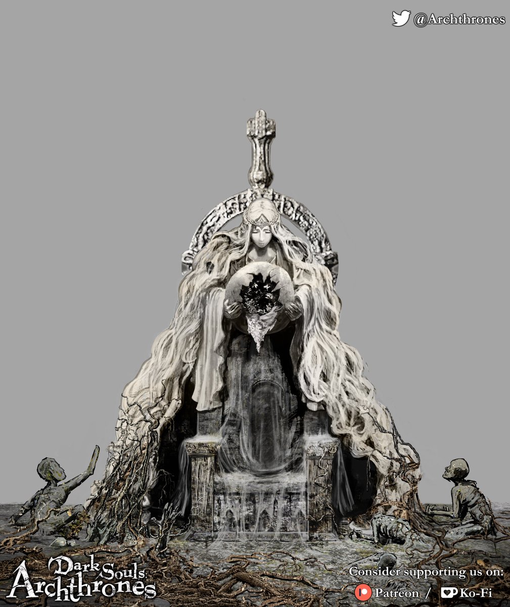 Archthrone redesign by @Pan_Lapa #DarkSoulsIII #DarkSouls3 #Archthrones ...