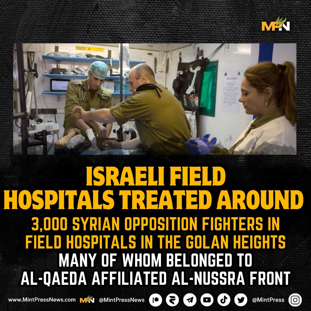 🧵Israel’s role in the Syrian war to secure its own interests The ...
