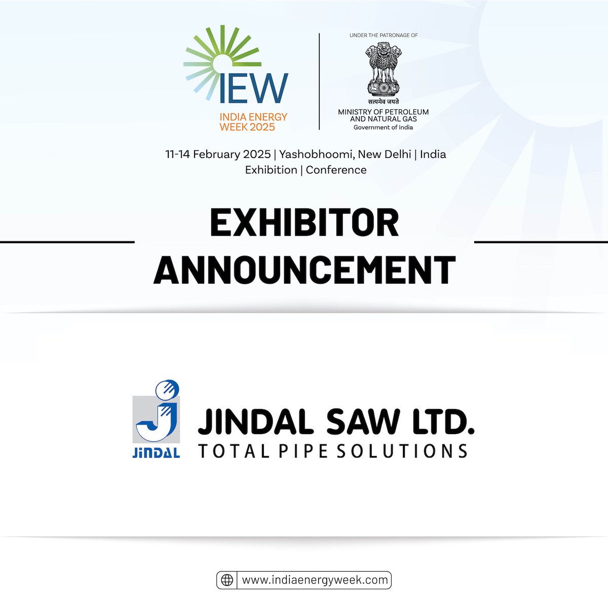 Jindal Saw Logo Jindal SAW, Hunting Energy Unveil $25 Million OCTG