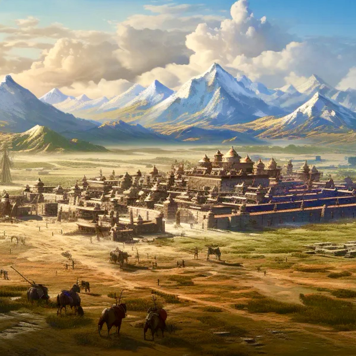 In 1275, Marco Polo met the great Mongol Emperor Kublai Khan To survive ...