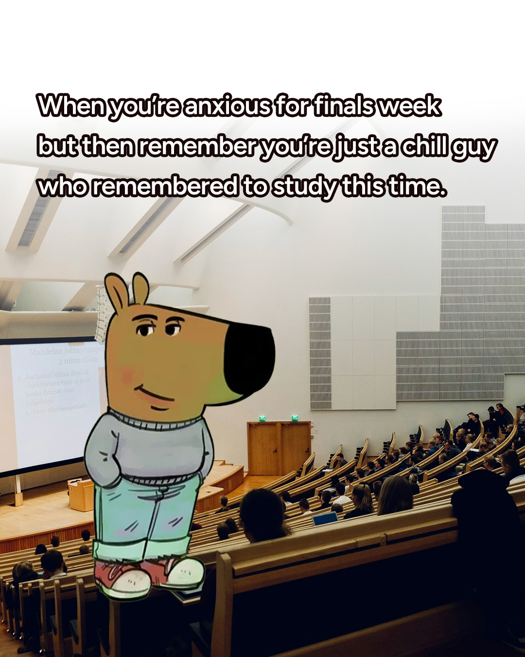 Memes College Guy Emotional Nostalgia In Class: A Memorable Reaction