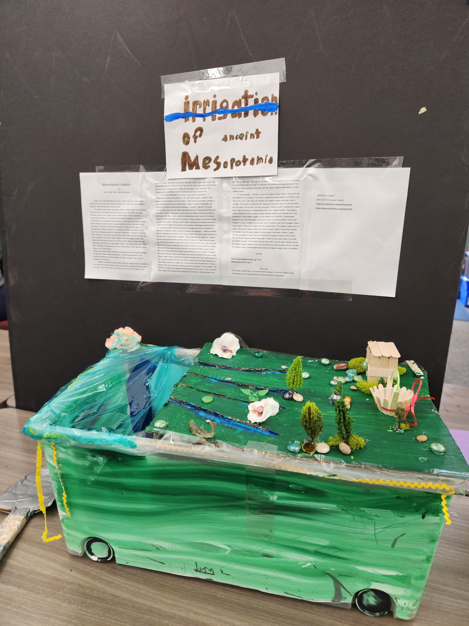 Mesopotamia Irrigation Model School Project