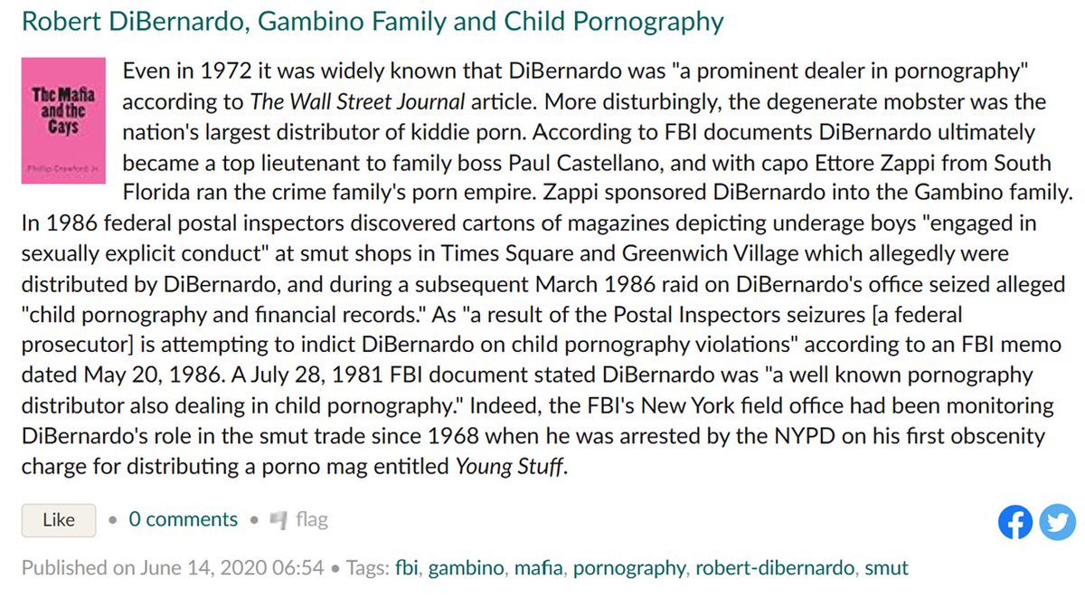 The Mafia's Summer of Sam: A brief 🧵for your consideration - Thread ...