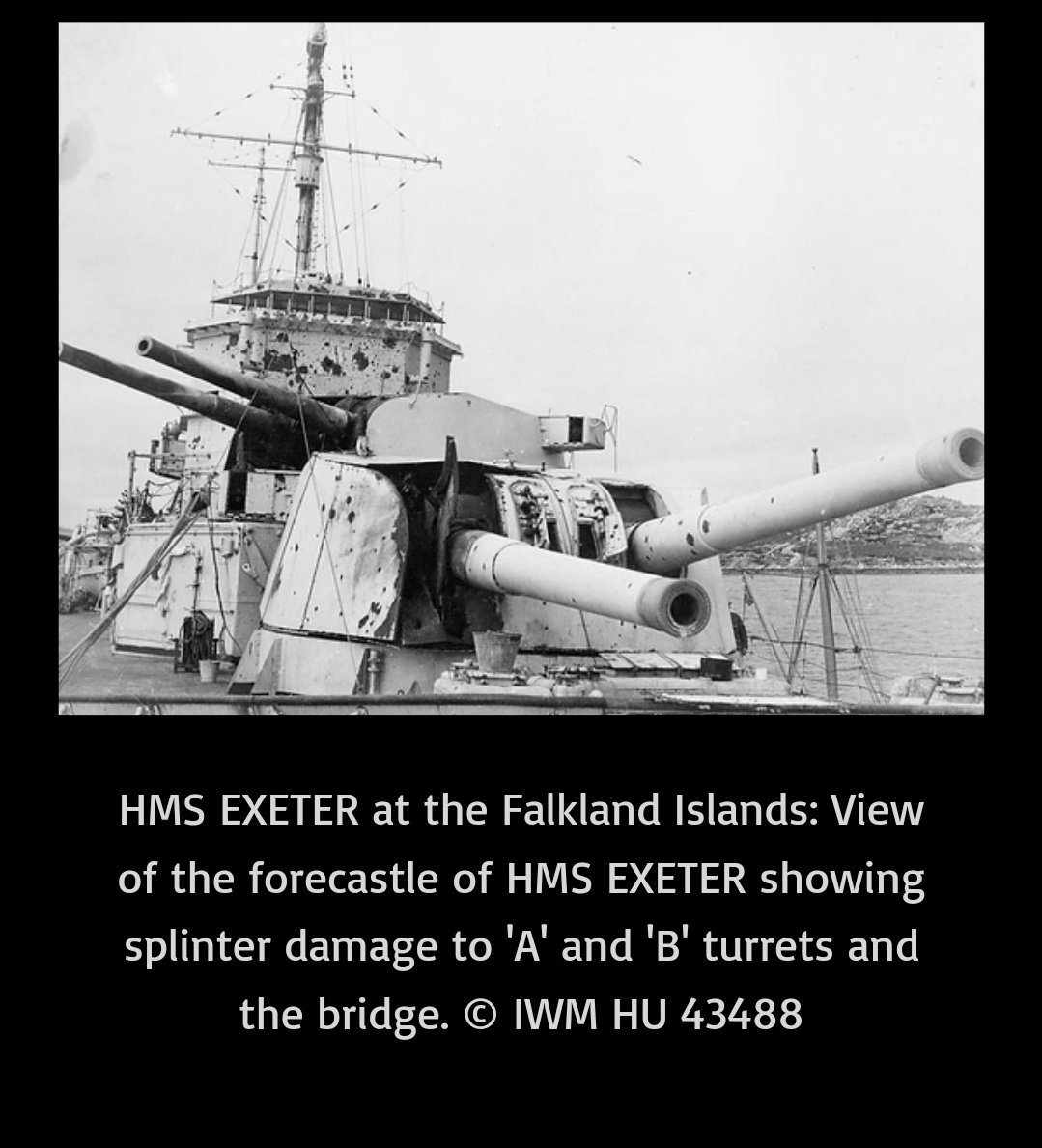 Hms Exeter Damage