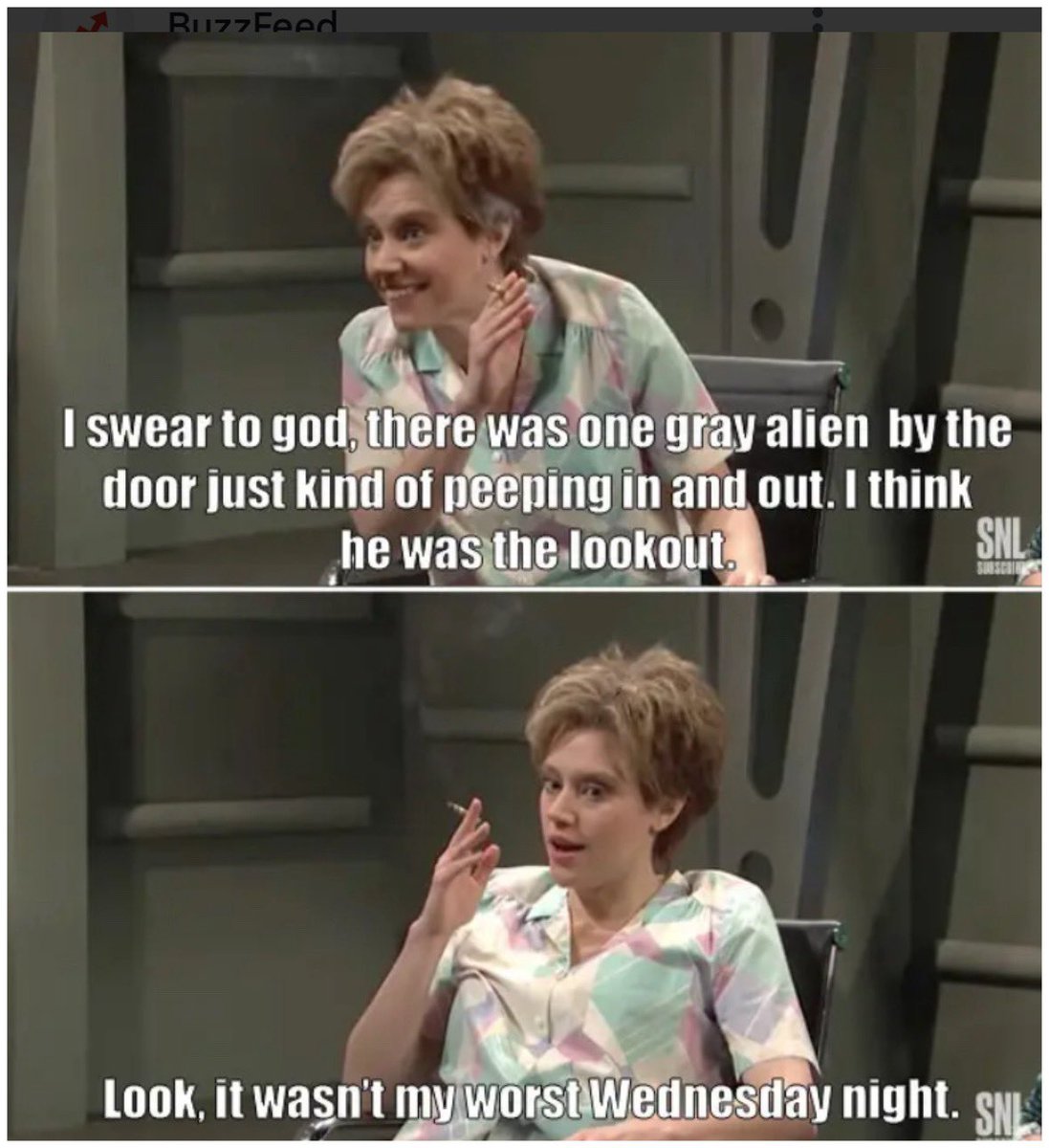 Snl Alien Abduction Memes 8 Thoughts On The 50th Anniversary Special