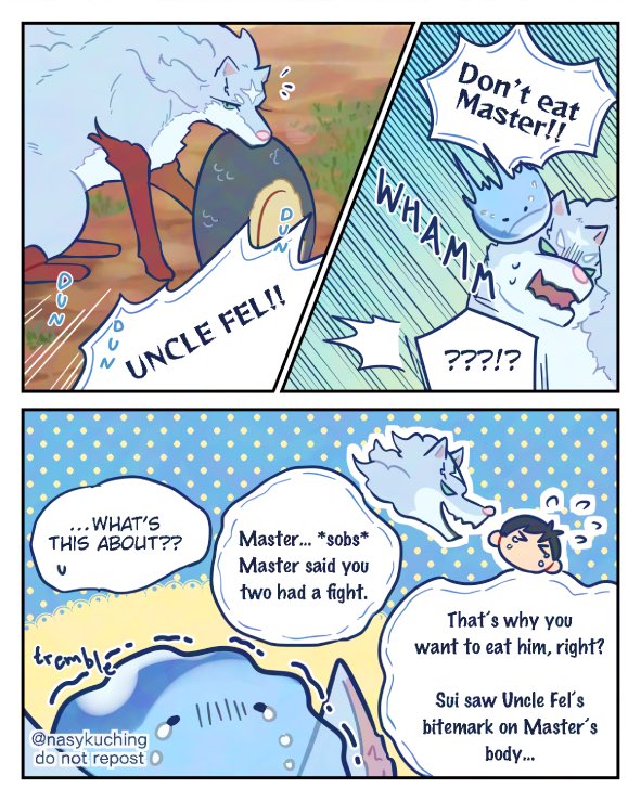 「Misunderstanding (1/2) (Read from left to right) 」Nad /ᐠ . ֑ . ᐟ\ﾉの漫画