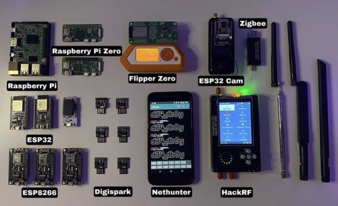 10 Smallest Hacking Gadgets + Their Uses 👇 - Thread from Security Trybe @SecurityTrybe - Rattibha