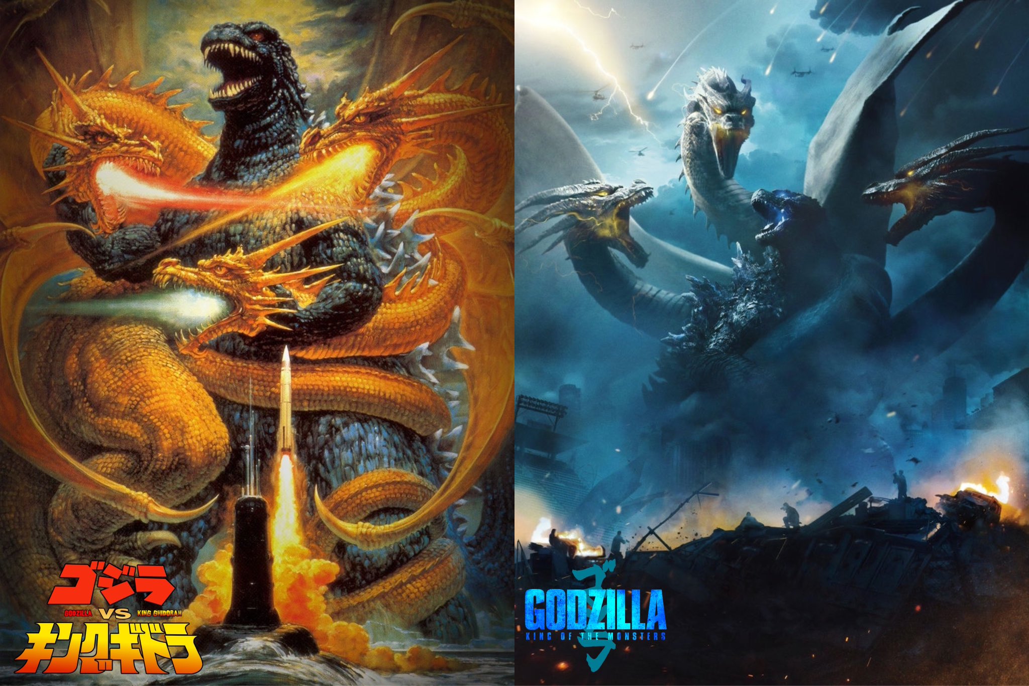 Papel De Parede De Godzilla Vs Rei Ghidorah 1991 King Ghidorah