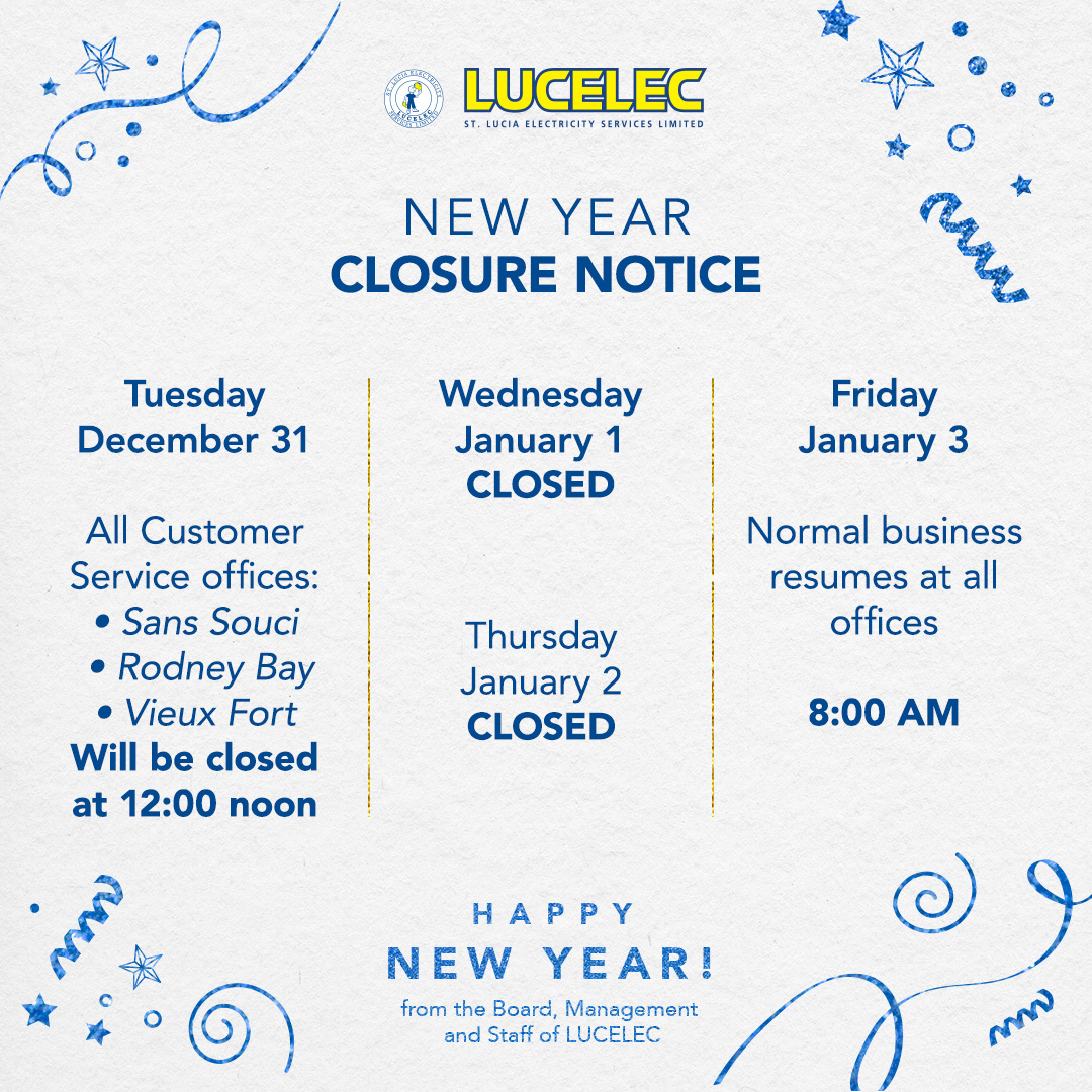 Lucelec Logo St. Lucia Electricity Services Limited LUCELEC