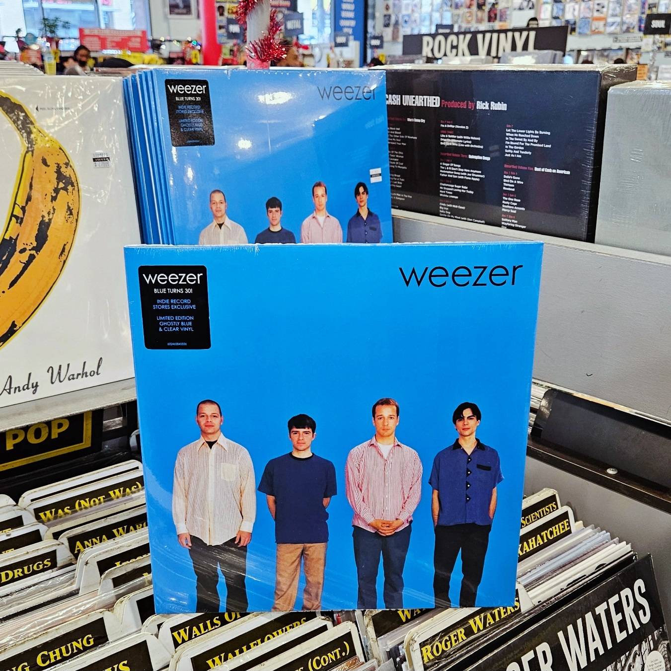 Weezer Blue Album Back Cover Weezer The Blue Album, Art, Print, 4 X