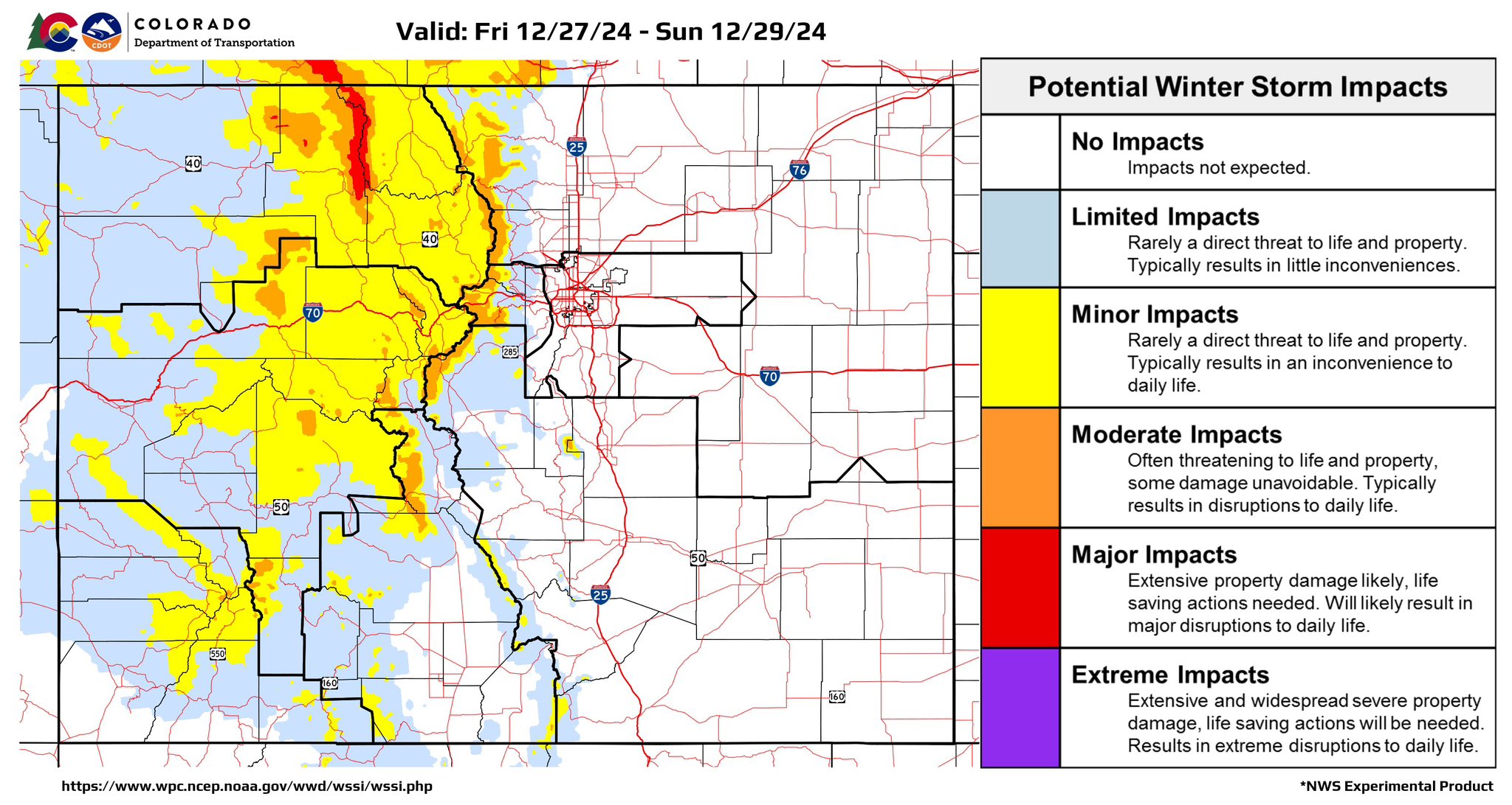 Map Of I 70 Colorado