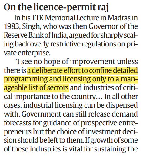 Manmohanomics🧵 Look into pointers from his economic philosophy - Thread ...