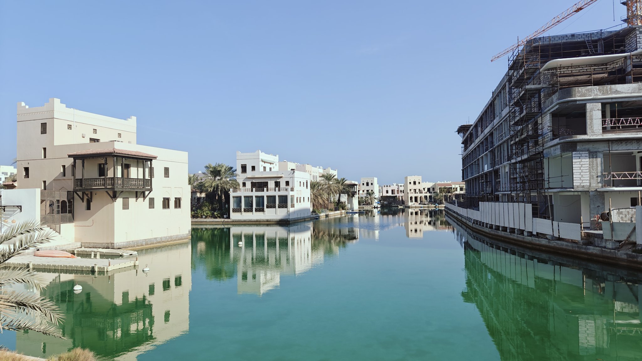 Bahrain Floating Islands Terrace | Private Canal Access | Garden