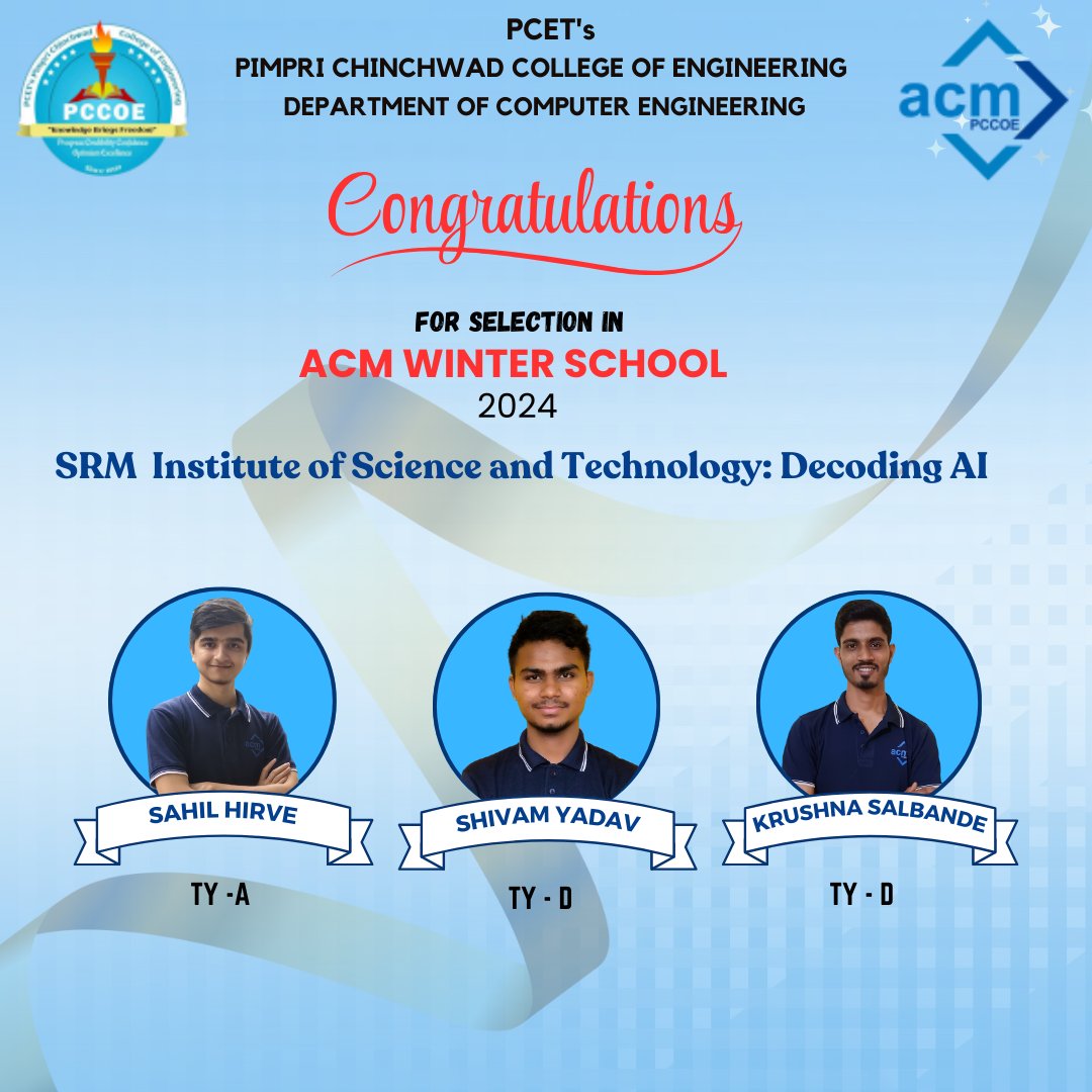 Pccoe Logo JOURNEY OF PCCOE ACM STUDENT CHAPTER YouTube