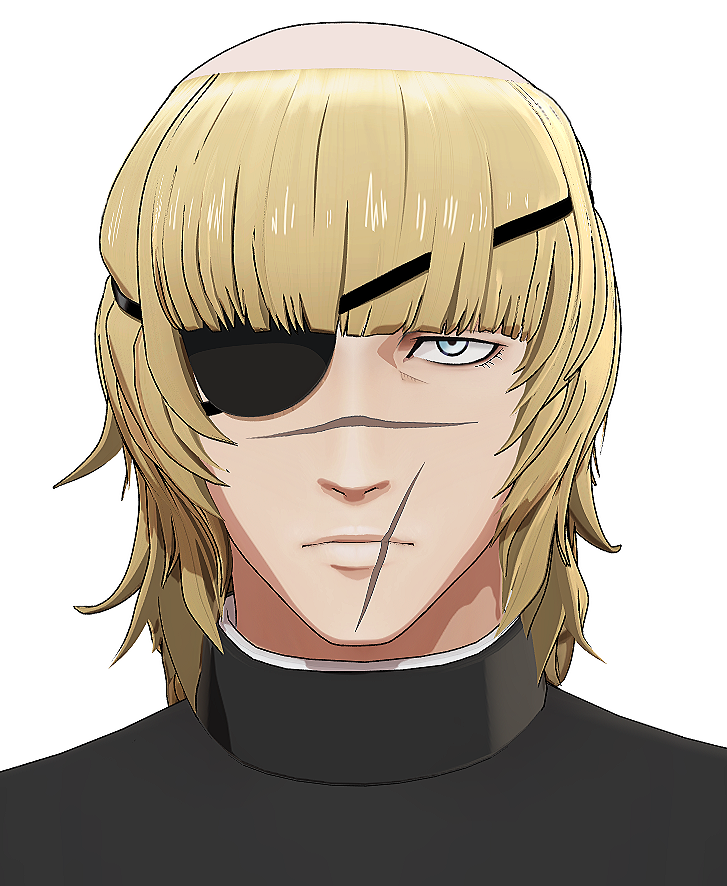 バデーニ「バデーニとオクジーくん情緒が爆散する前にモデルを作りました笑顔モーフを入れて心の」|RIRAKOのイラスト