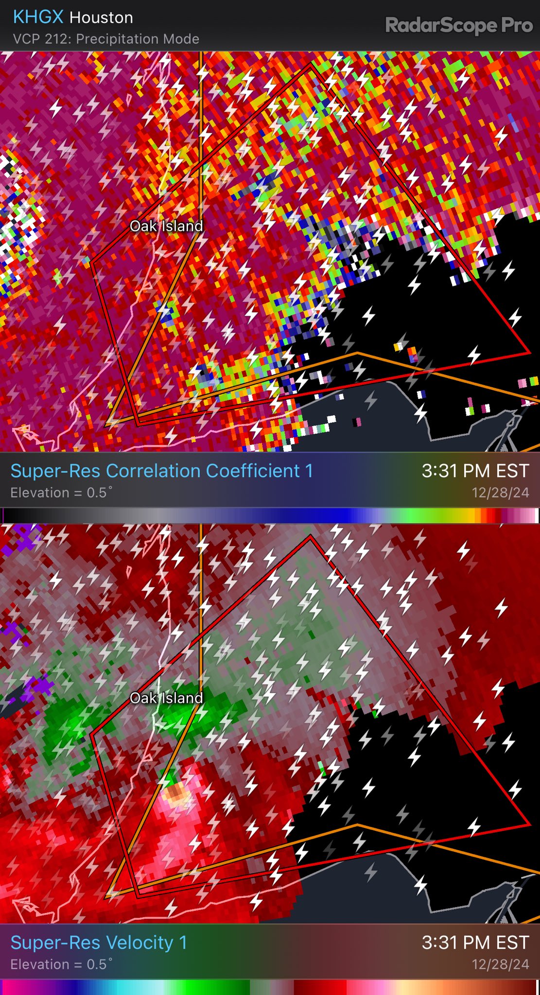 Oak Island Radar